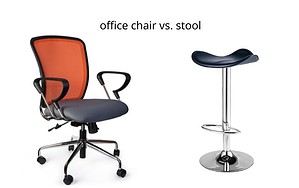 Office Chairs vs. Stools - To Ergonomics