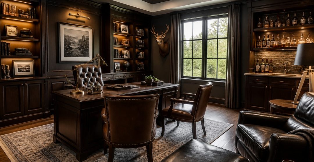 Man Cave Office Ideas That Feel Like a Private Retreat - ToErgonomics